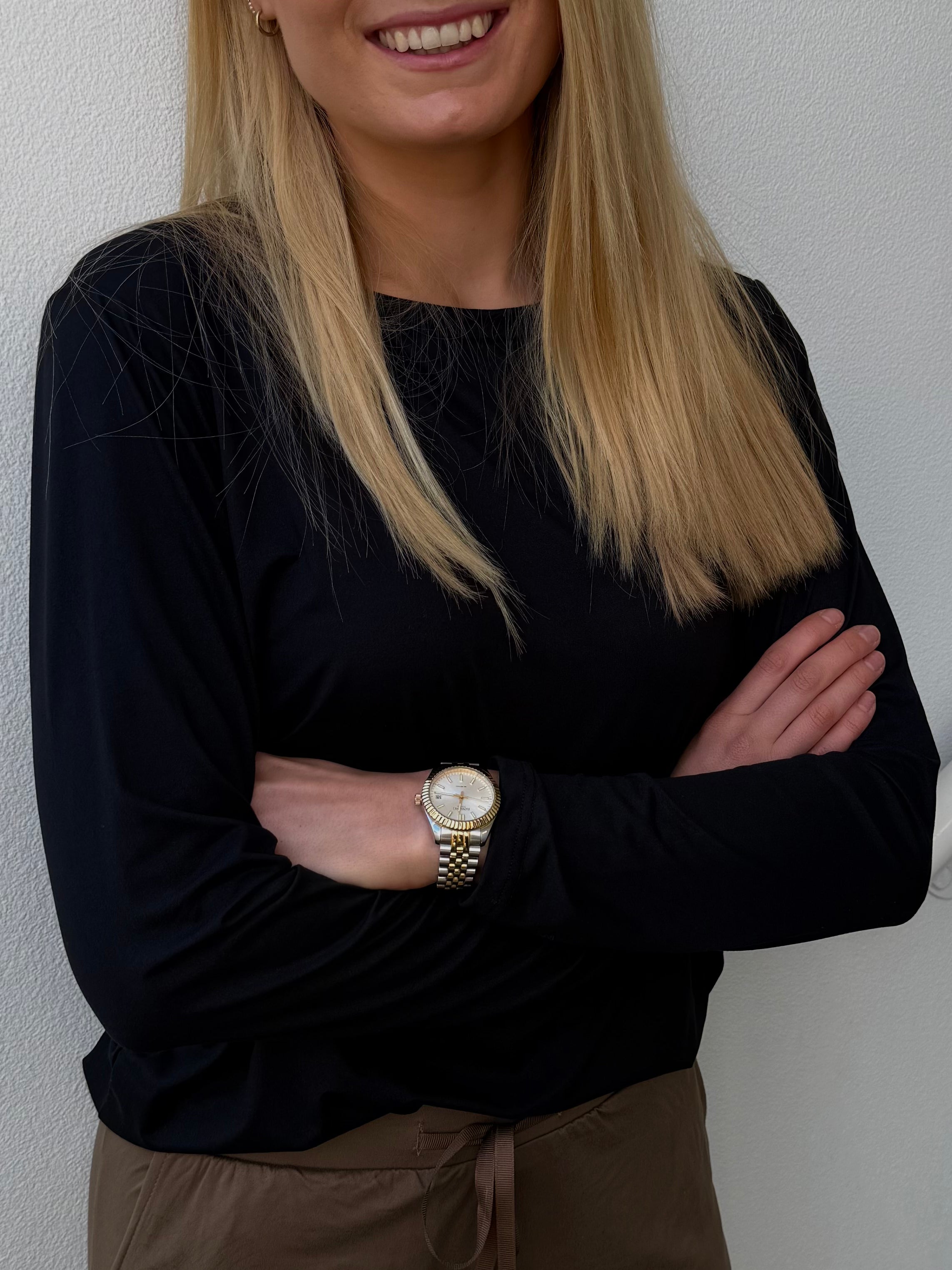 ALMA-LS-U-TSHIRT - BLACK – Liberté Essentiel